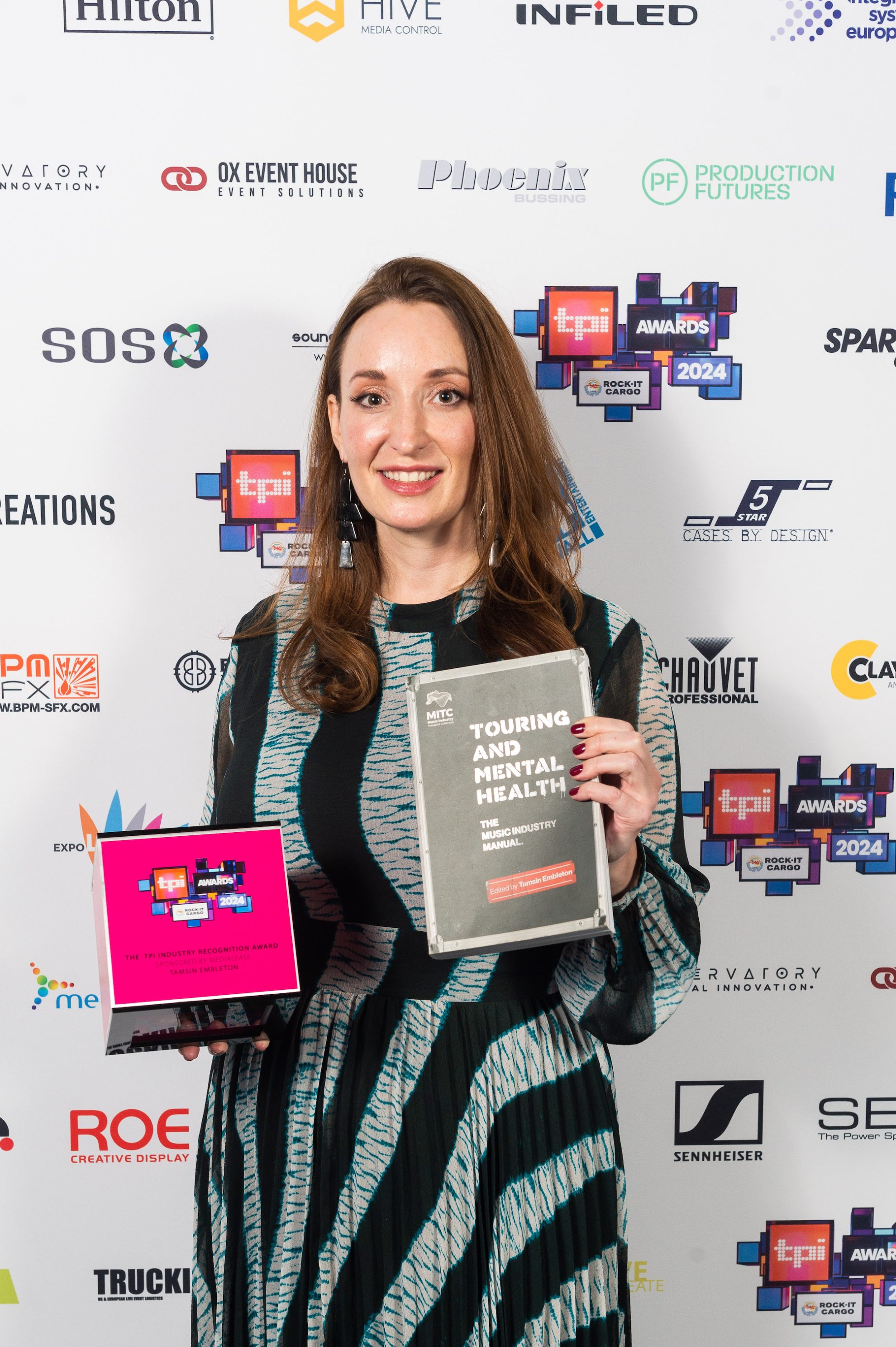 Tamsin receives TPi Magazine’s ‘Industry Recognition’ Award! - Touring ...